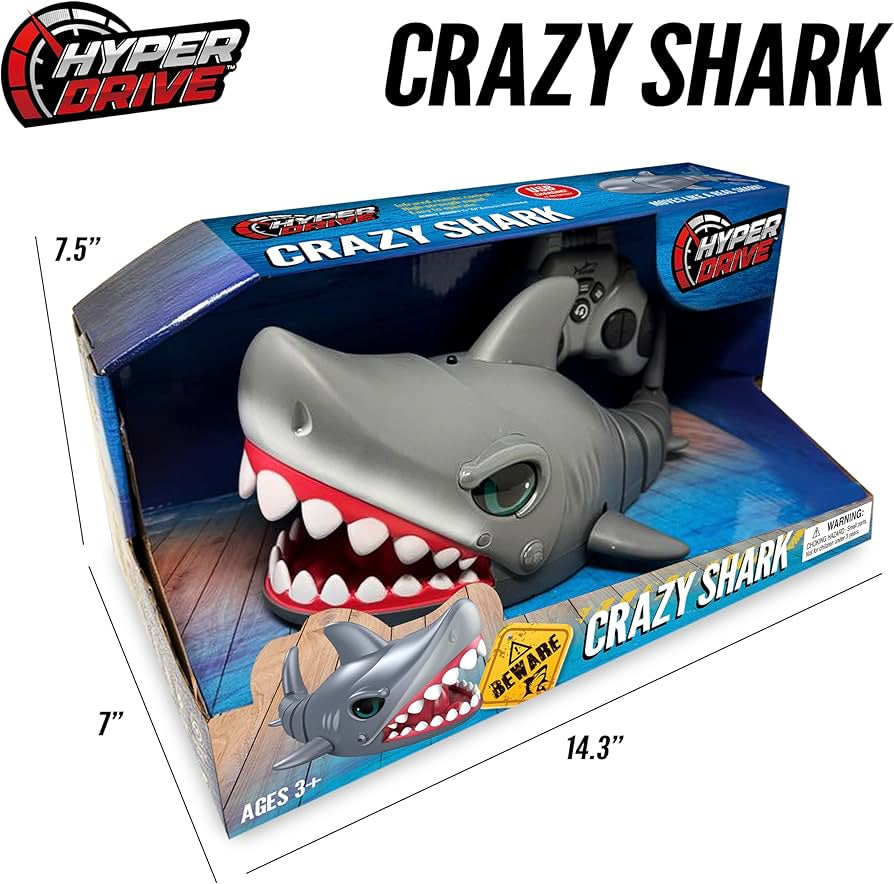Hyper Drive Crazy Shark – The Red Balloon Company